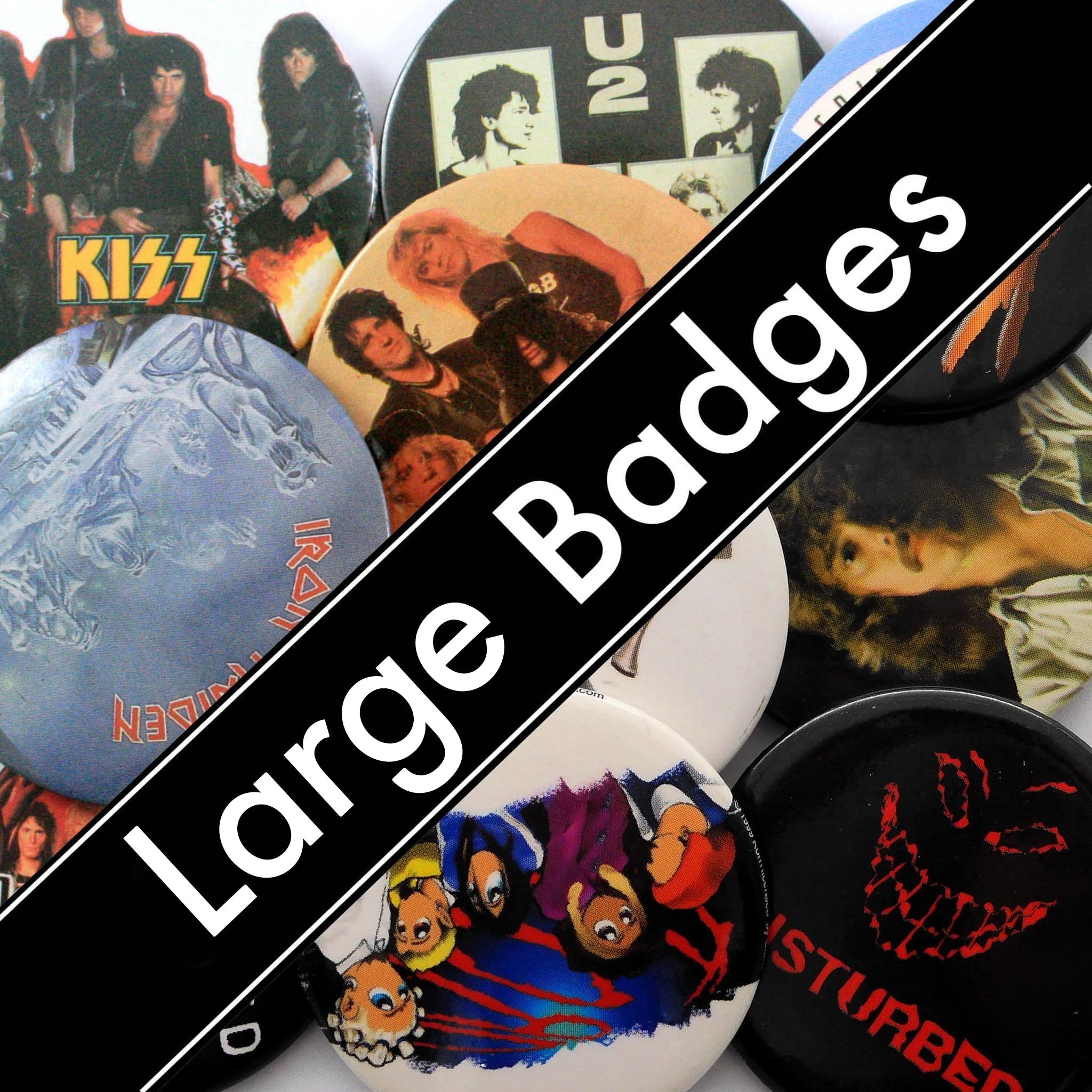 Large Rock Badges – Rock by Mail