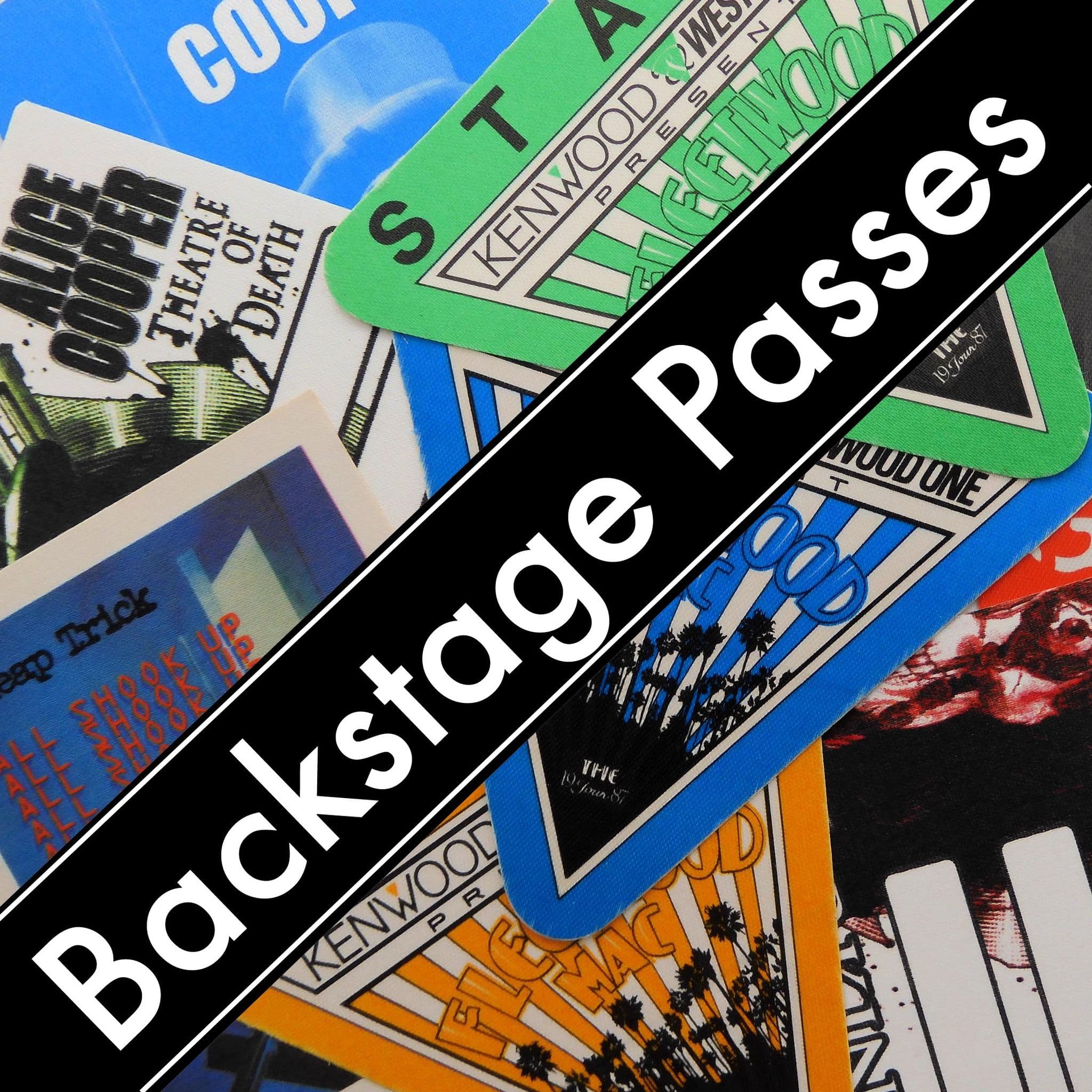 Backstage Passes – Rock by Mail