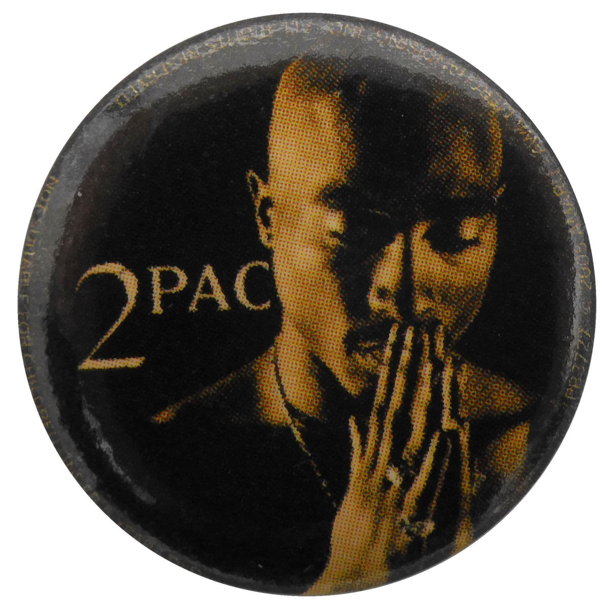 2Pac - 'Pray' Button Badge – Rock by Mail
