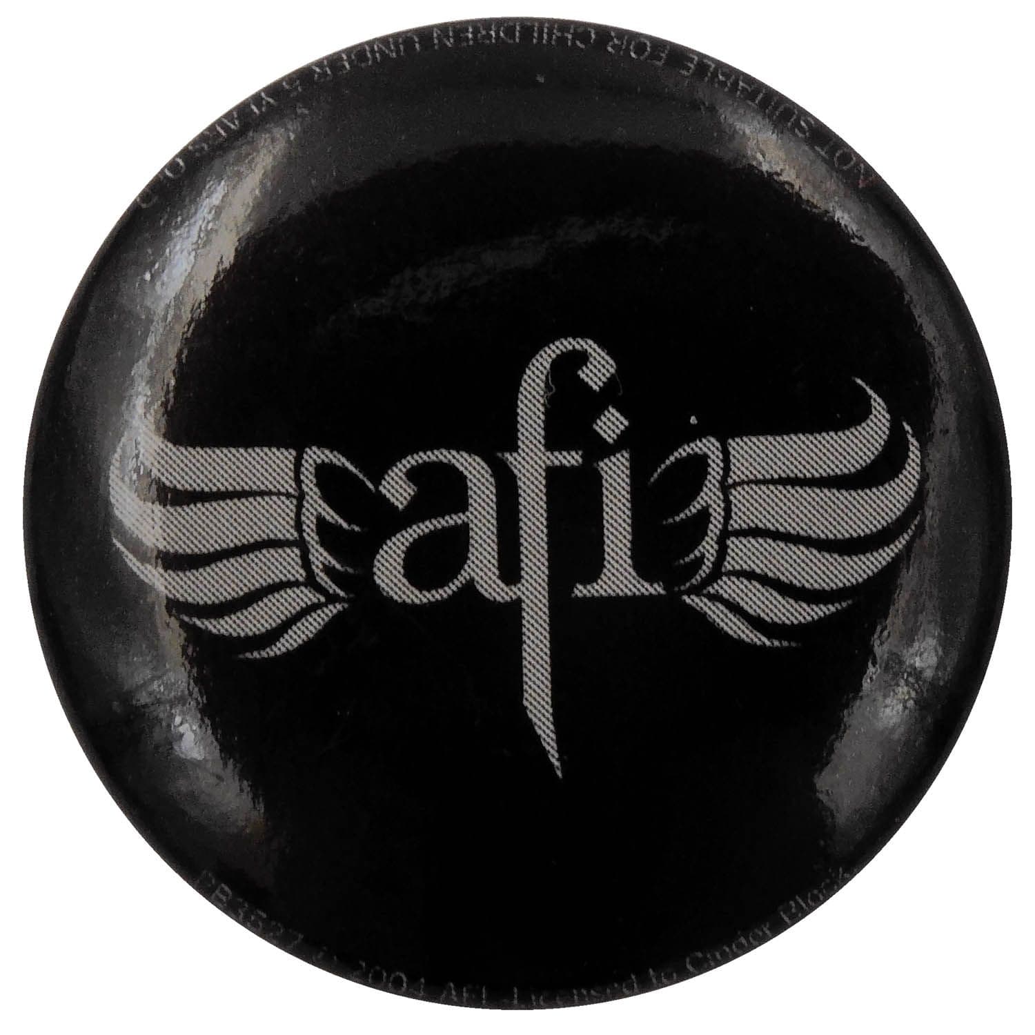 AFI - 'Wings Logo' Button Badge – Rock by Mail