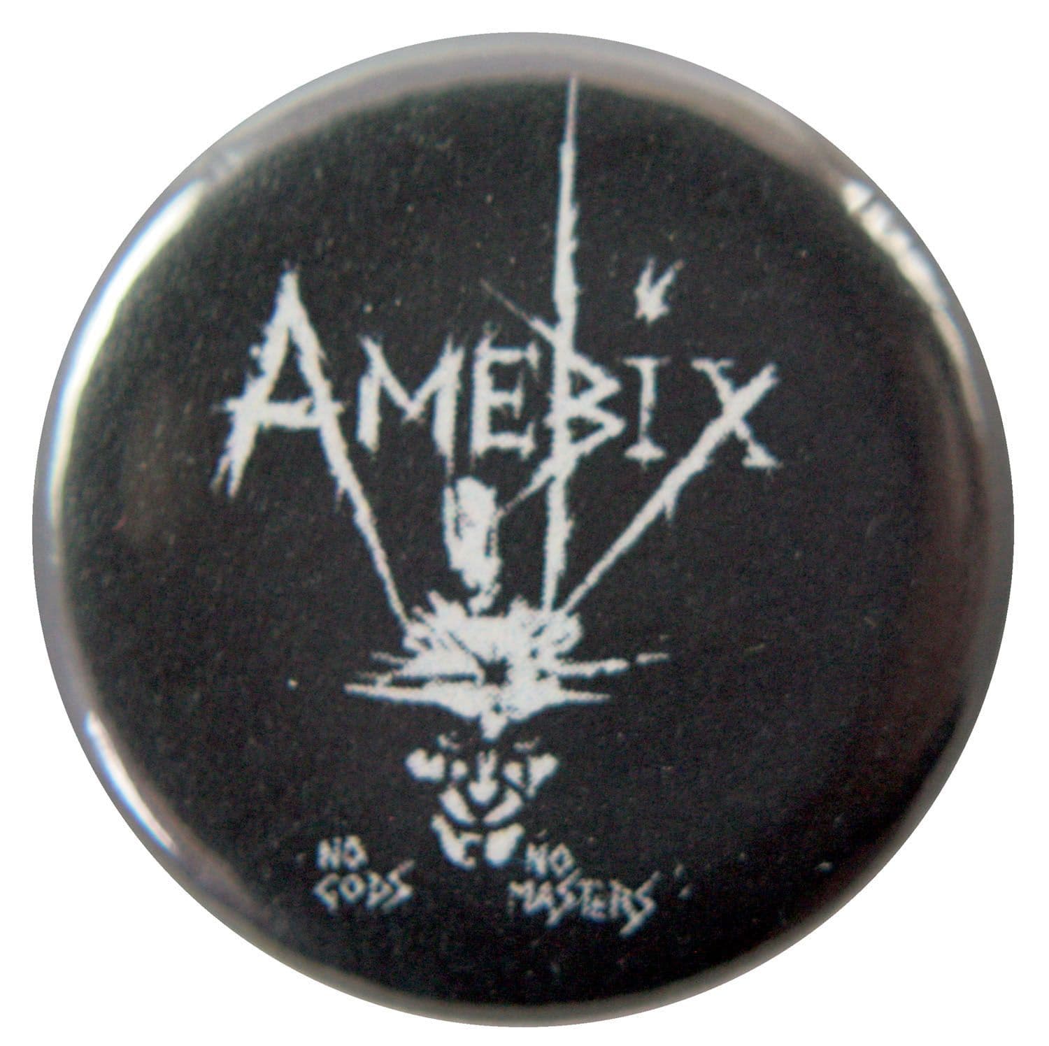 Amebix - 'No Gods, No Masters' Button Badge – Rock by Mail