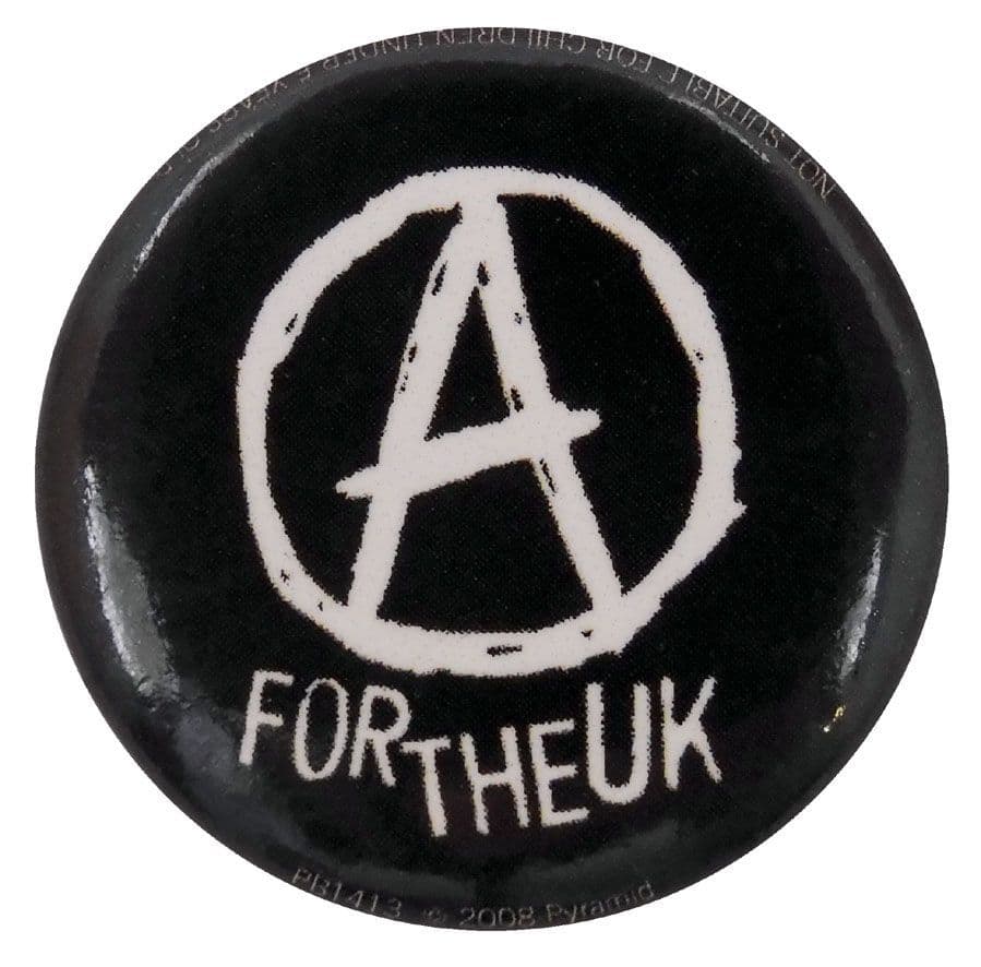 Anarchy for the UK - Button Badge – Rock by Mail