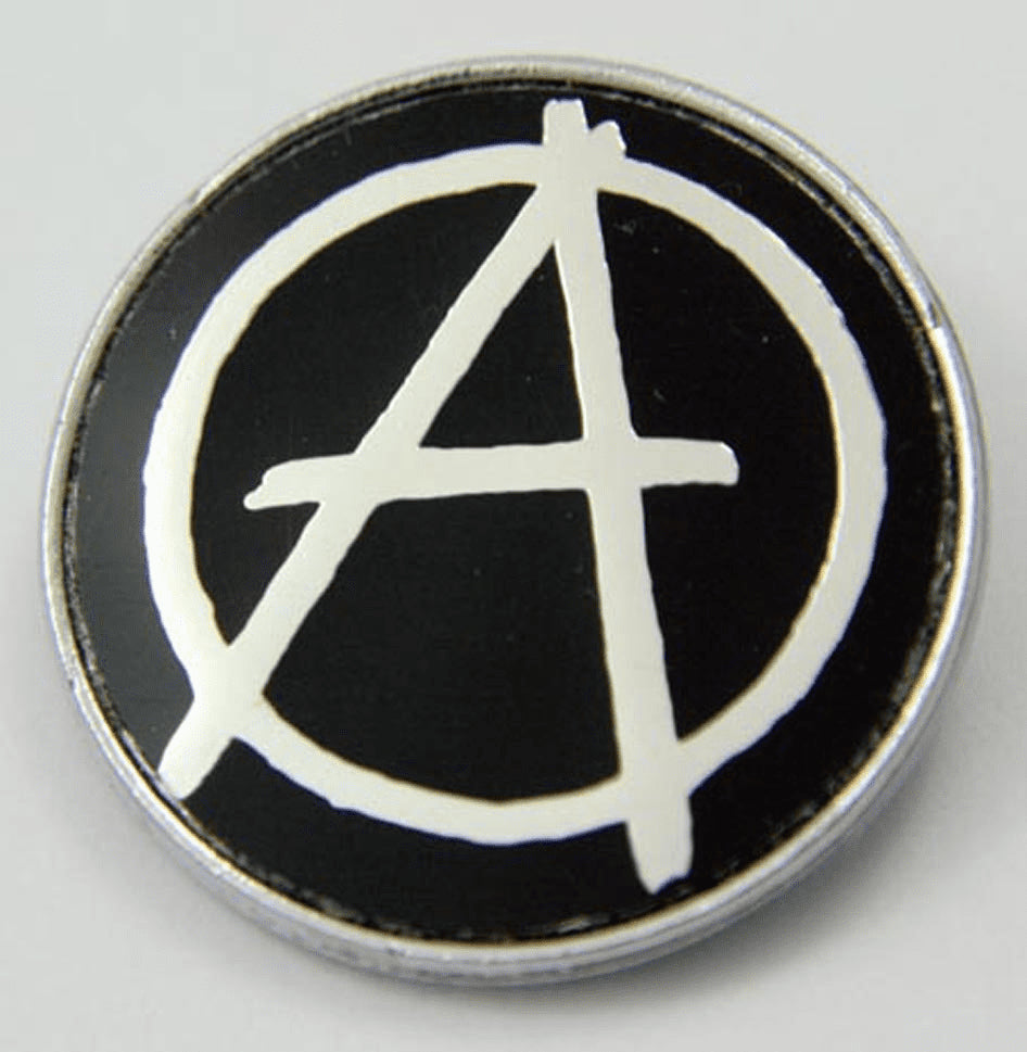 Anarchy - 'Symbol' Lapel Badge – Rock by Mail