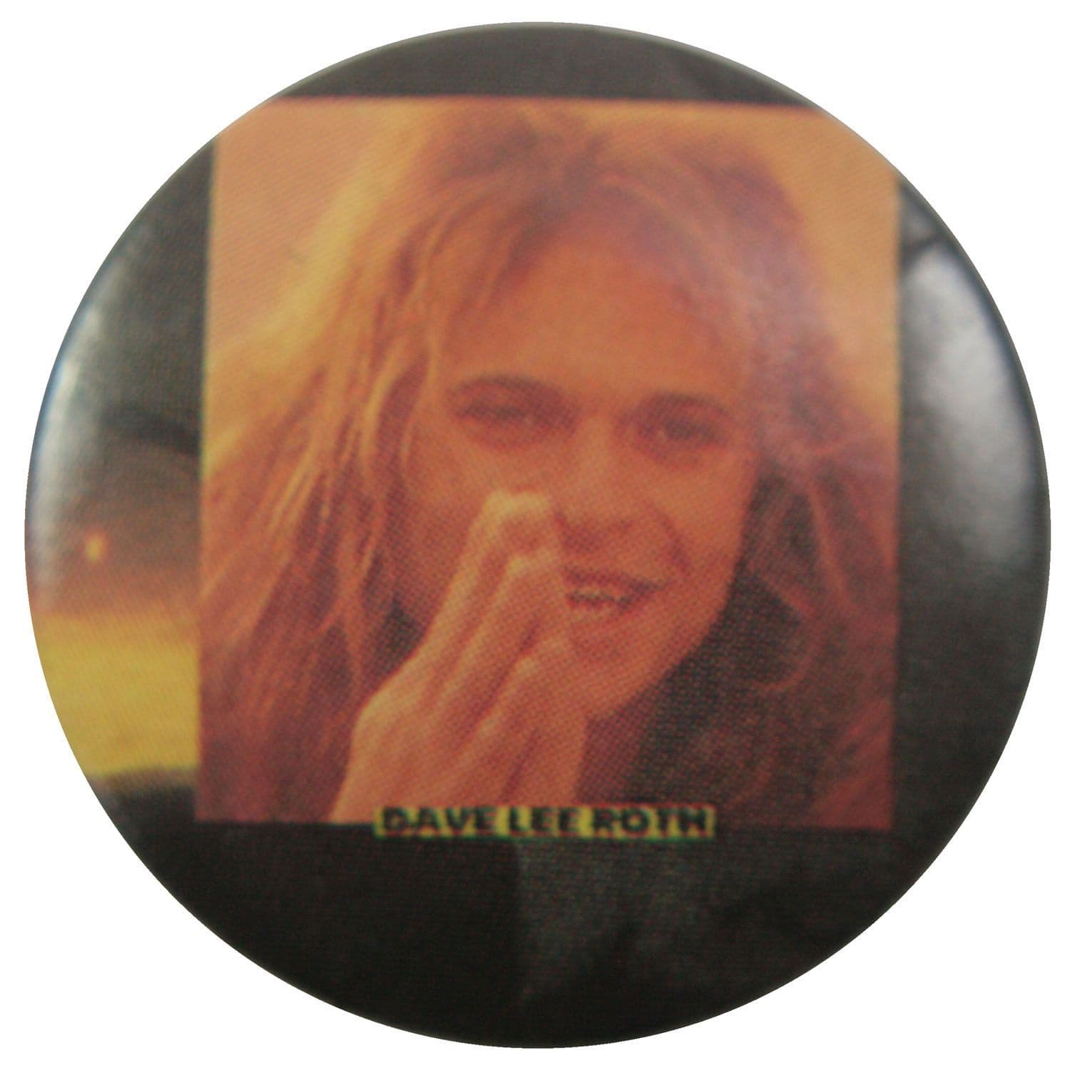 David Lee Roth - 'Hands' Button Badge – Rock by Mail