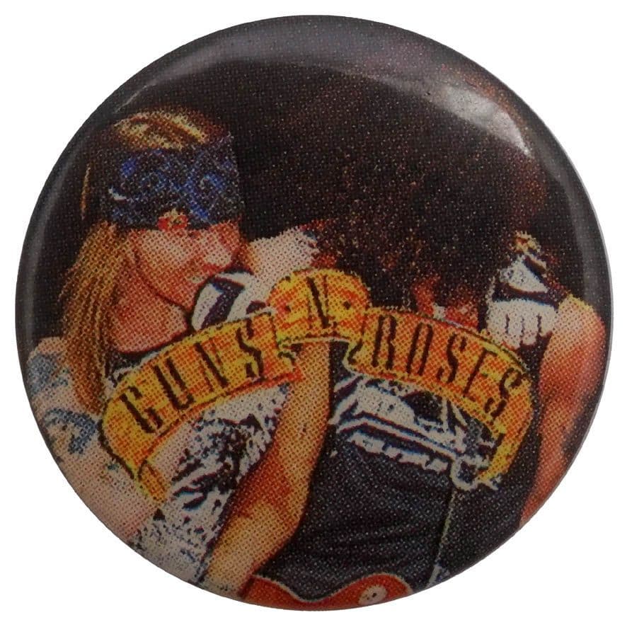 Guns N'Roses - 'Axl & Slash' Button Badge – Rock by Mail