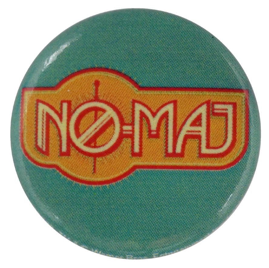 Harry Potter - 'No-Maj' Button Badge – Rock by Mail