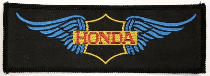 Honda - 'Wings' Woven Patch – Rock by Mail