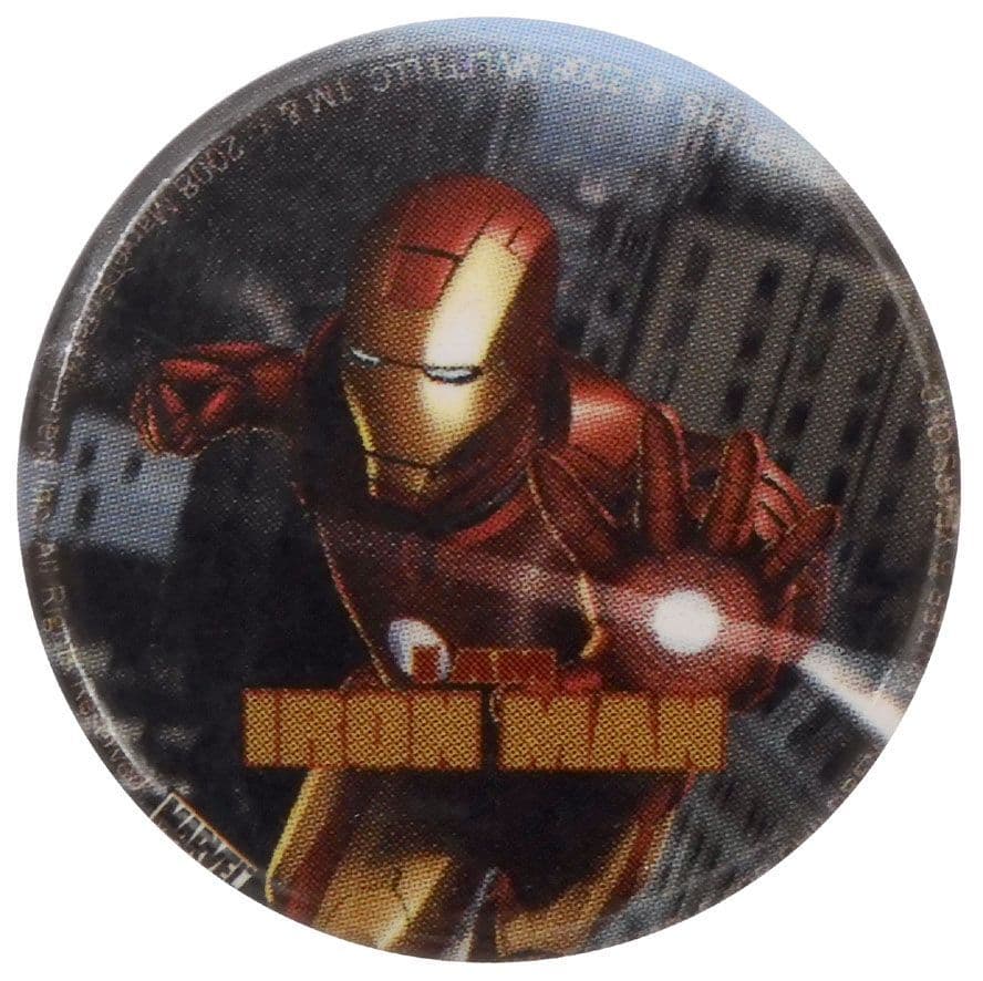 Iron Man - 'City' Button Badge – Rock by Mail