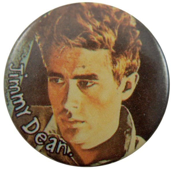 James Dean - 'James Side Stare' Button Badge – Rock by Mail