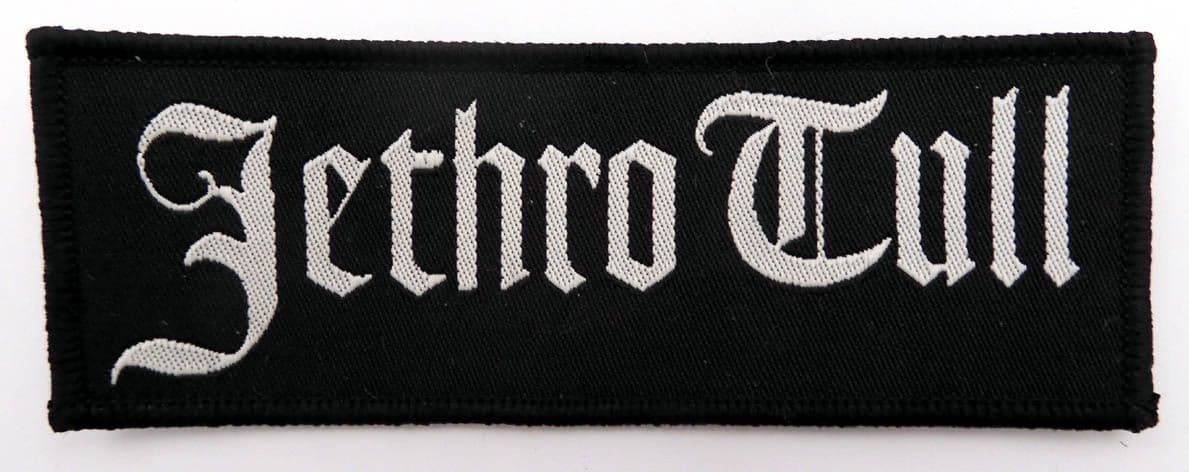 Jethro Tull - 'Logo' Woven Patch – Rock by Mail