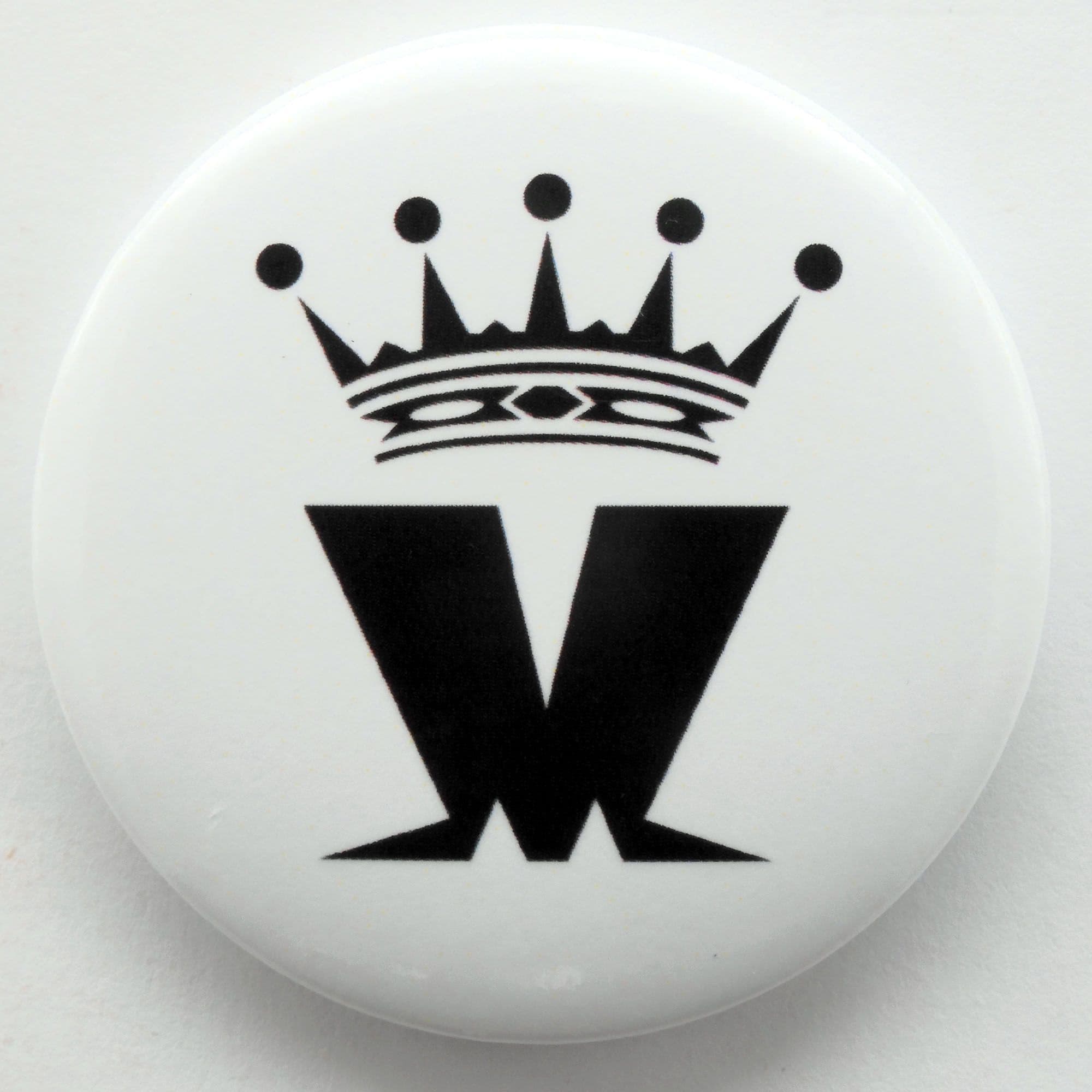 Madness - 'M Logo with Crown' 56mm Badge – Rock by Mail