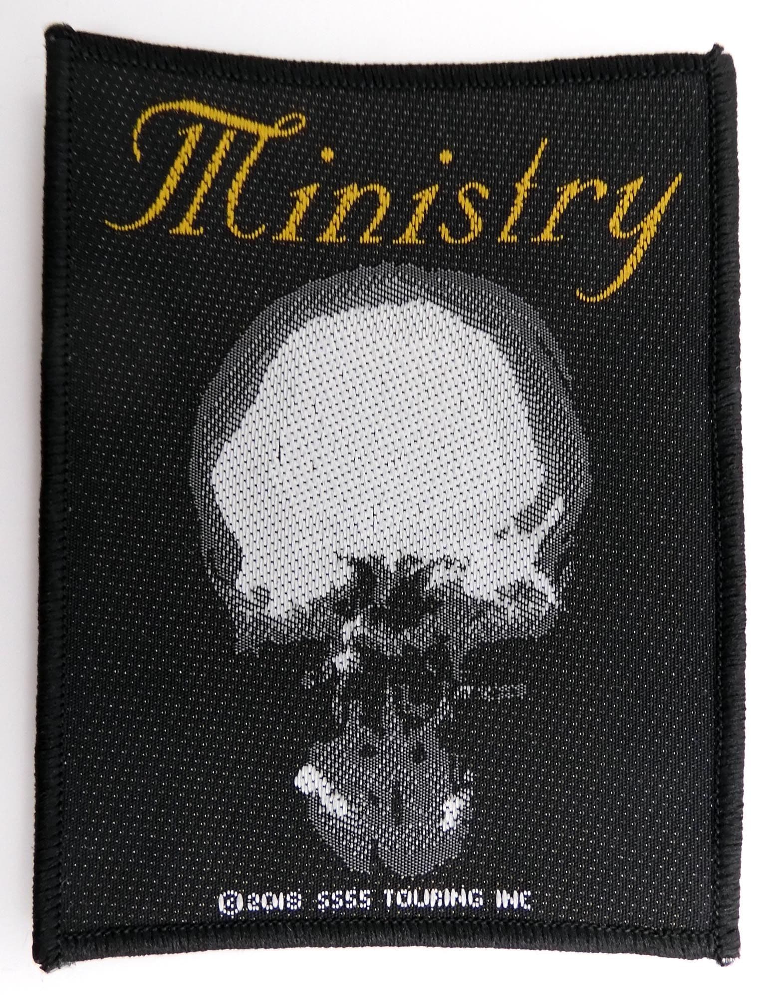 Ministry - 'The Mind is a Terrible Thing to Taste' Woven Patch – Rock ...