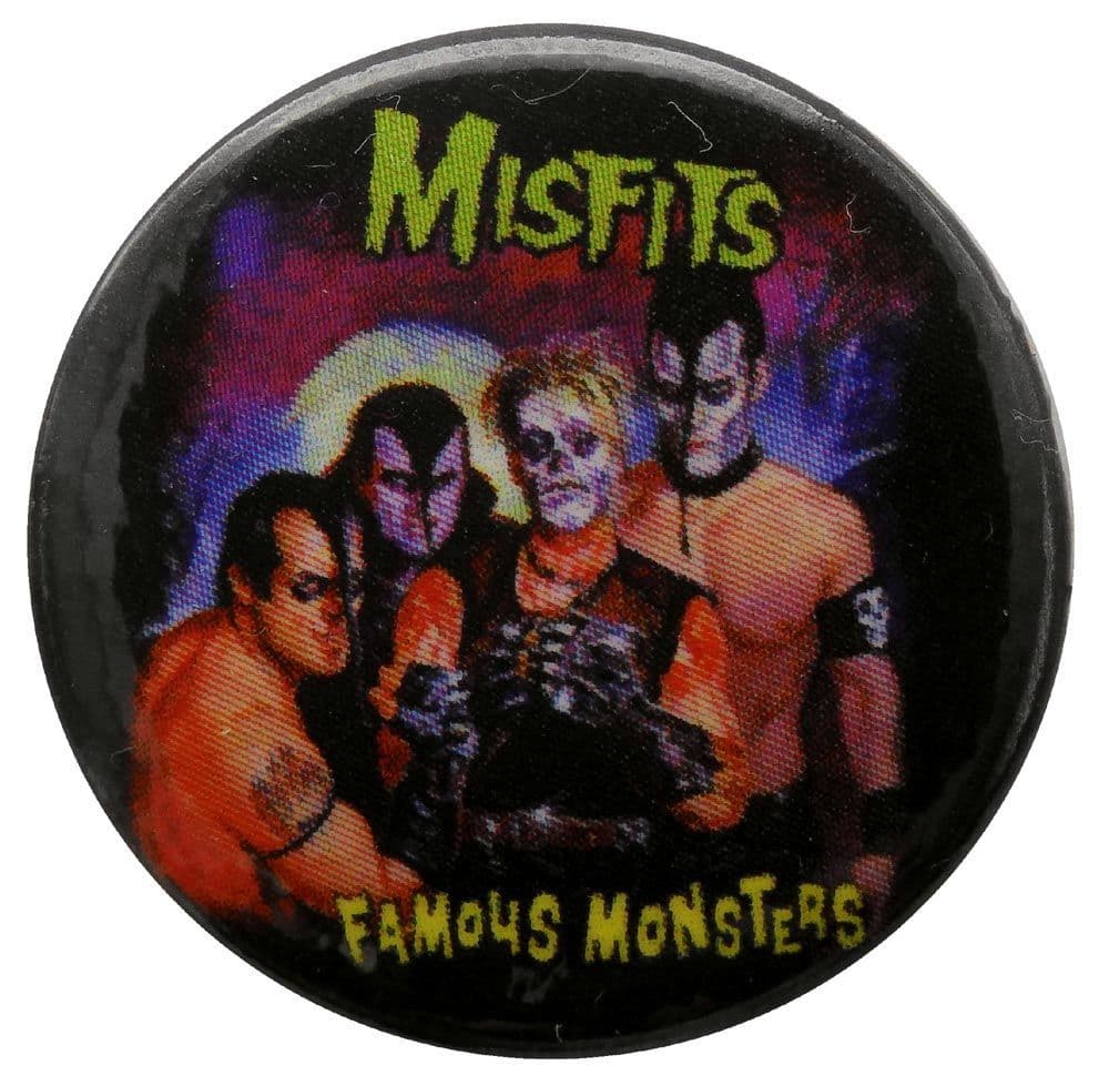 Misfits - 'Famous Monsters' Button Badge – Rock by Mail