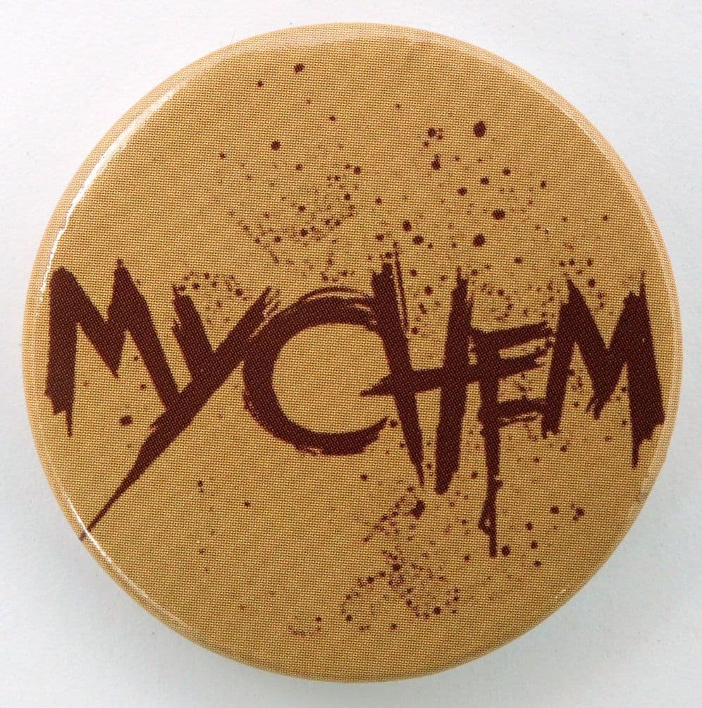 My Chemical Romance - 'My Chem' Large Button Badge – Rock by Mail