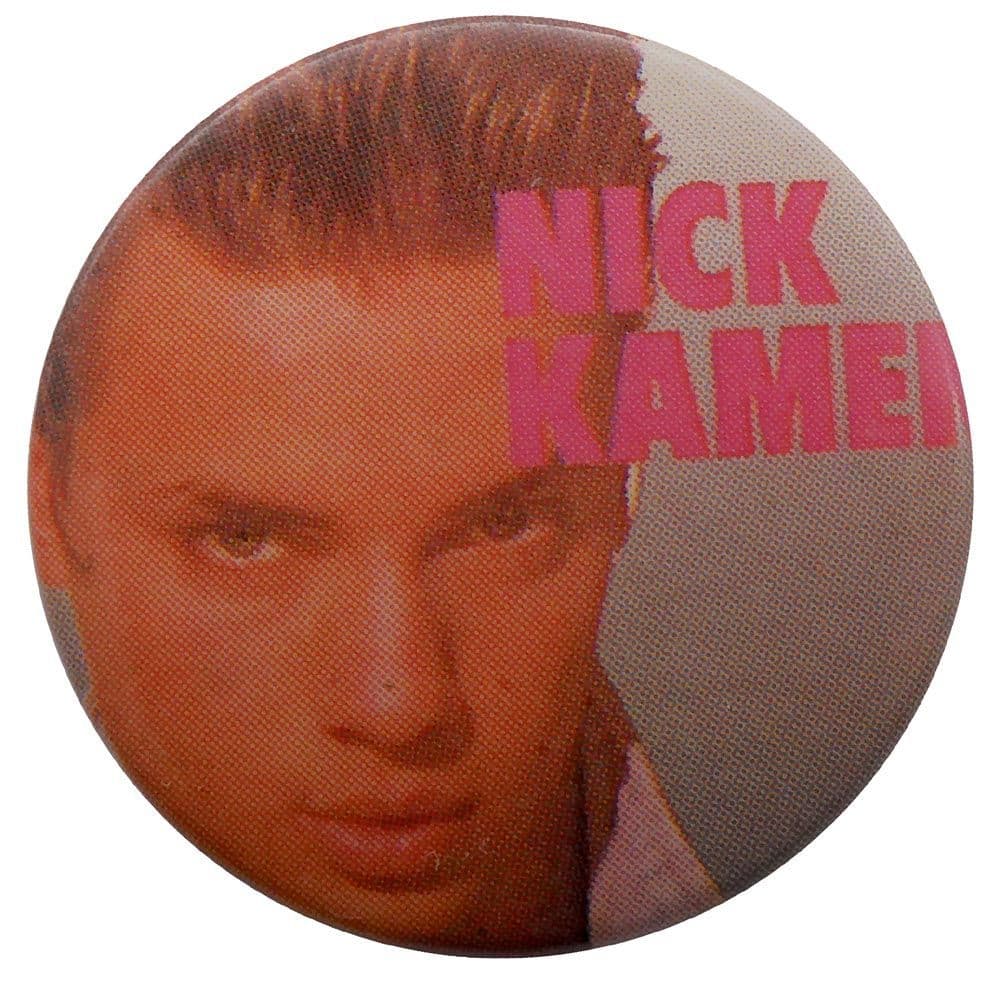 Nick Kamen - 'Nick' Button Badge – Rock by Mail