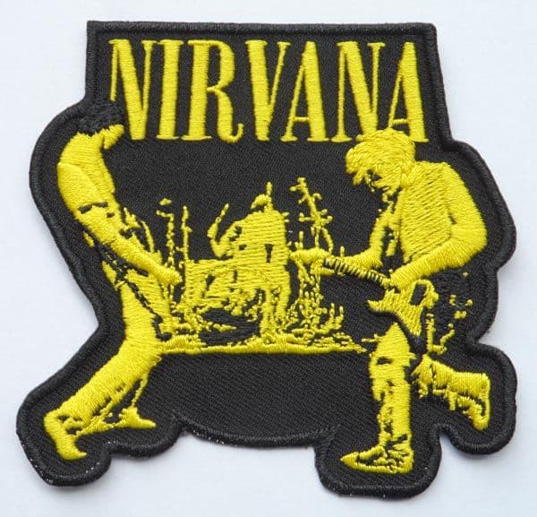 Nirvana - 'Live' Embroidered Patch – Rock by Mail
