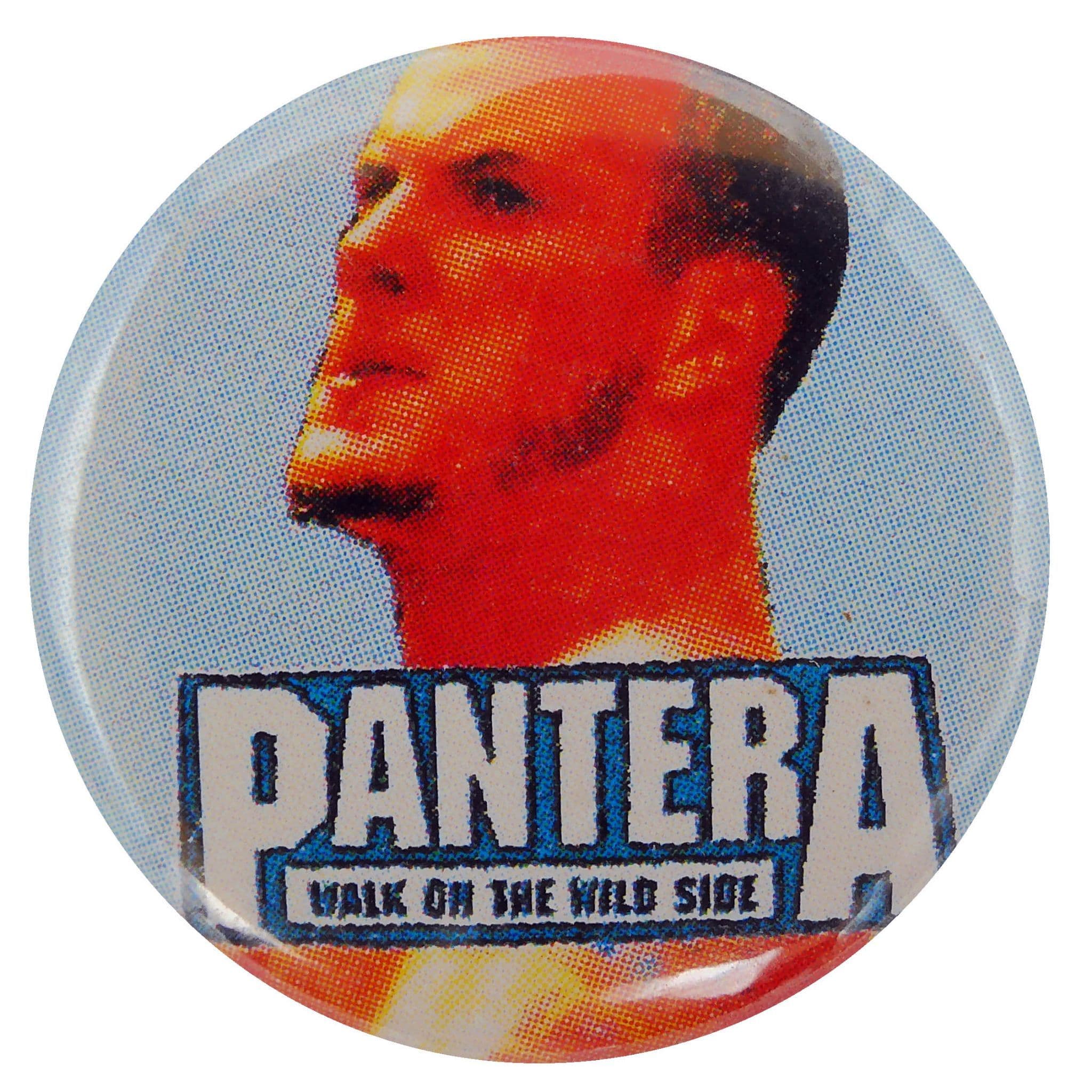 Pantera - 'Walk on the Wild Side' Button Badge – Rock by Mail