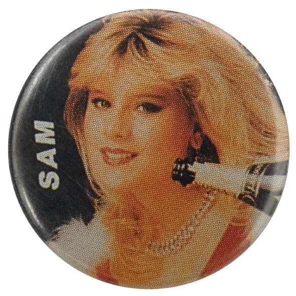 Samantha Fox - 'Sam' Button Badge – Rock by Mail