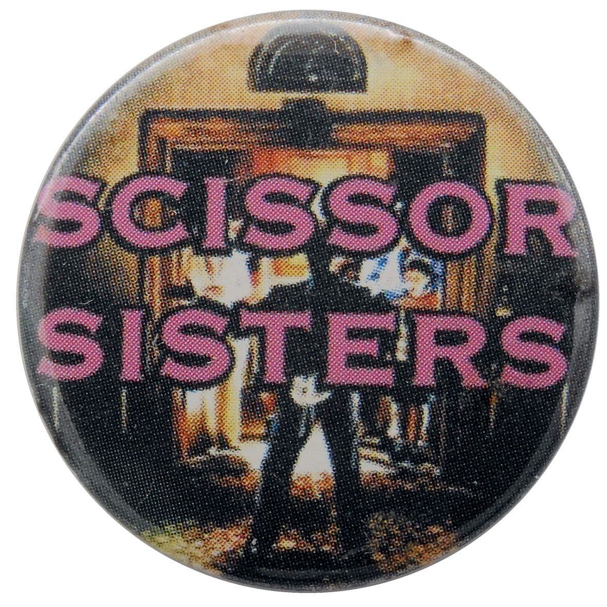 Scissors Sisters - 'Ta-Dah' Button Badge – Rock by Mail