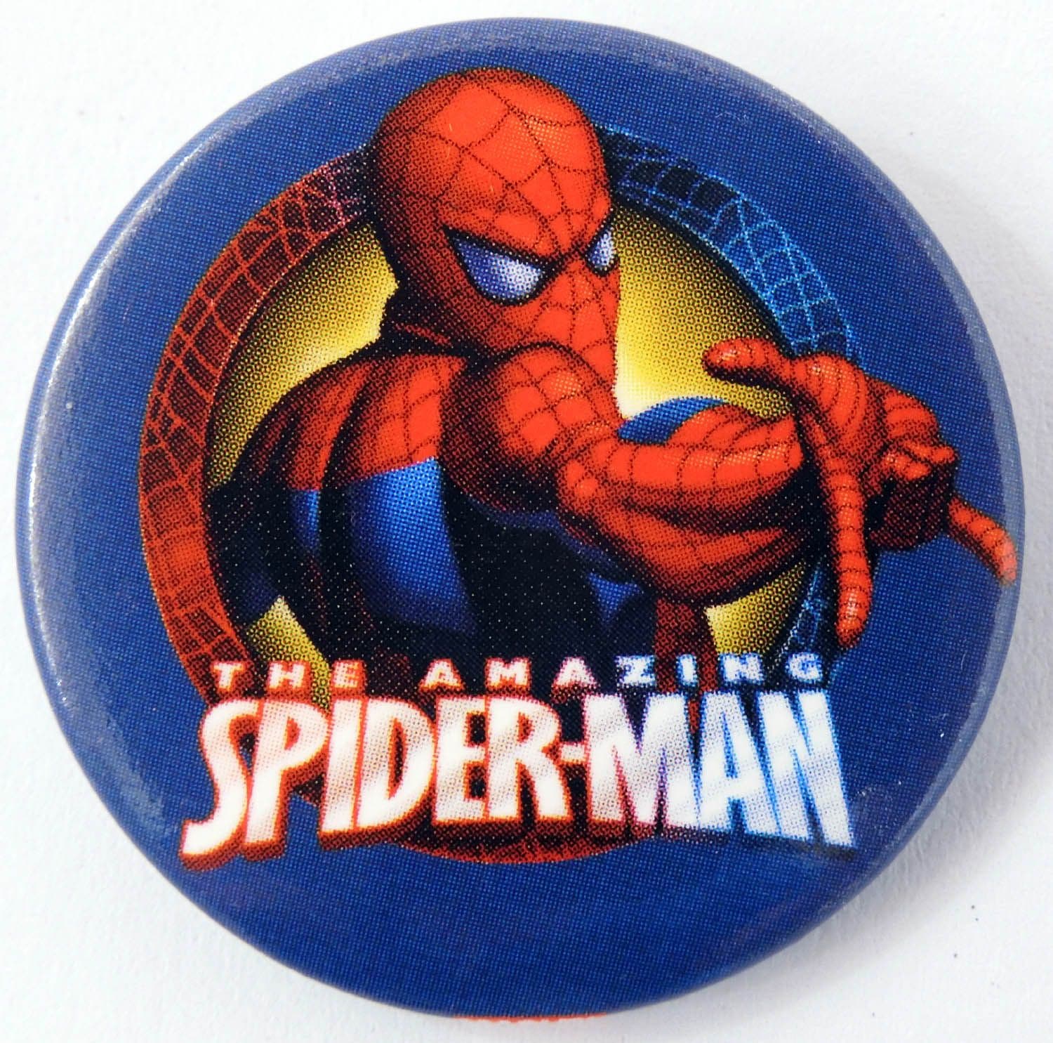 Spider-Man - 'The Amazing Spider-Man' Large Button Badge – Rock by Mail