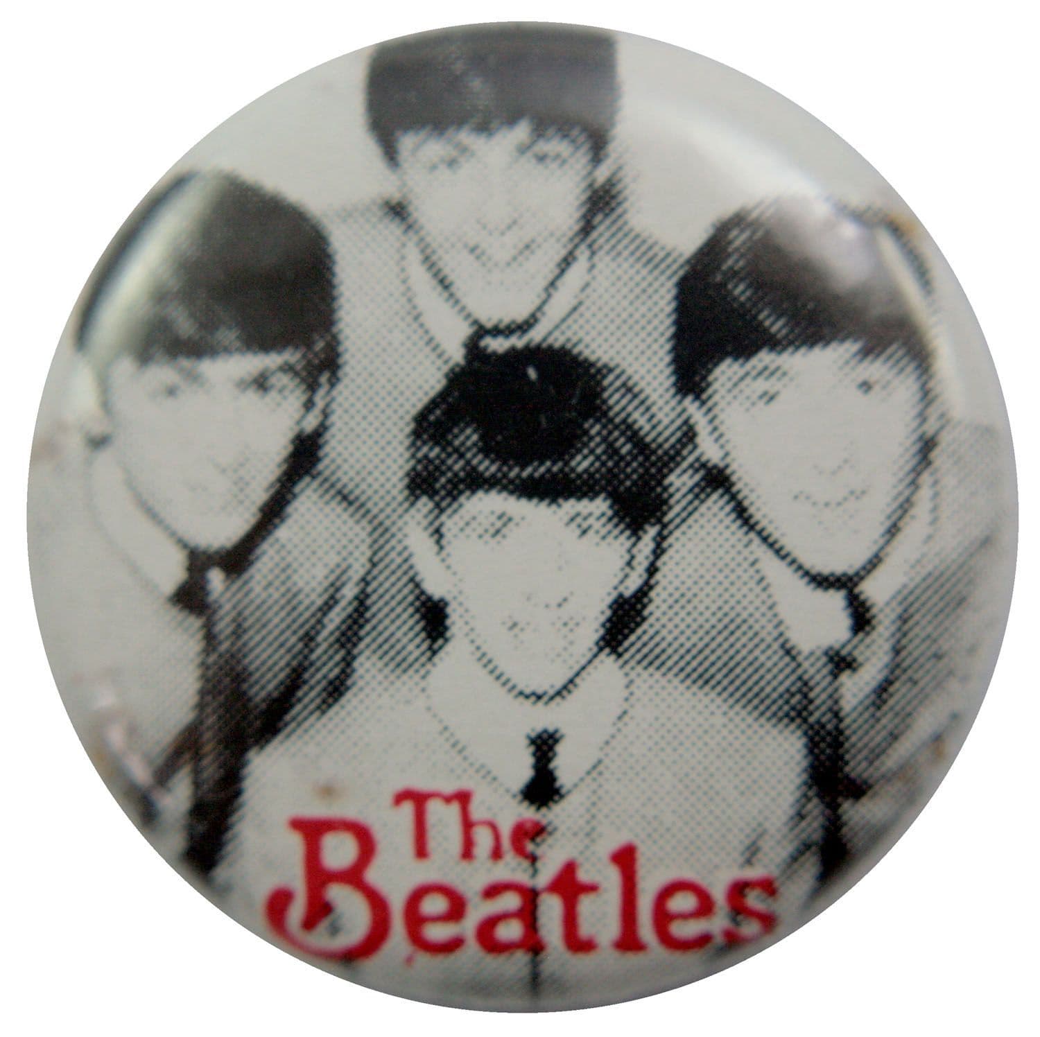 The Beatles - 'Early Group' Button Badge – Rock by Mail