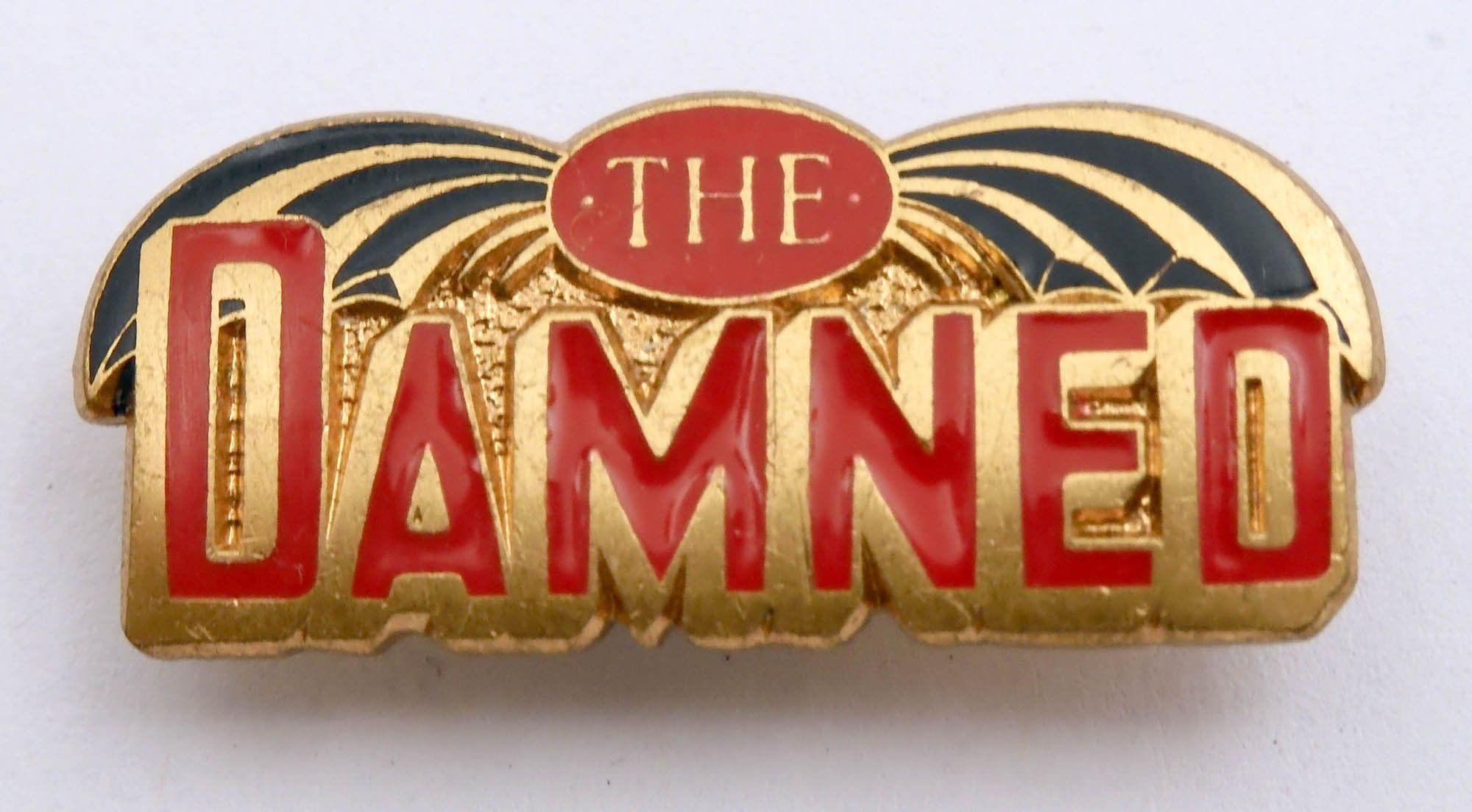 The Damned - 'Logo' Enamel Badge – Rock by Mail