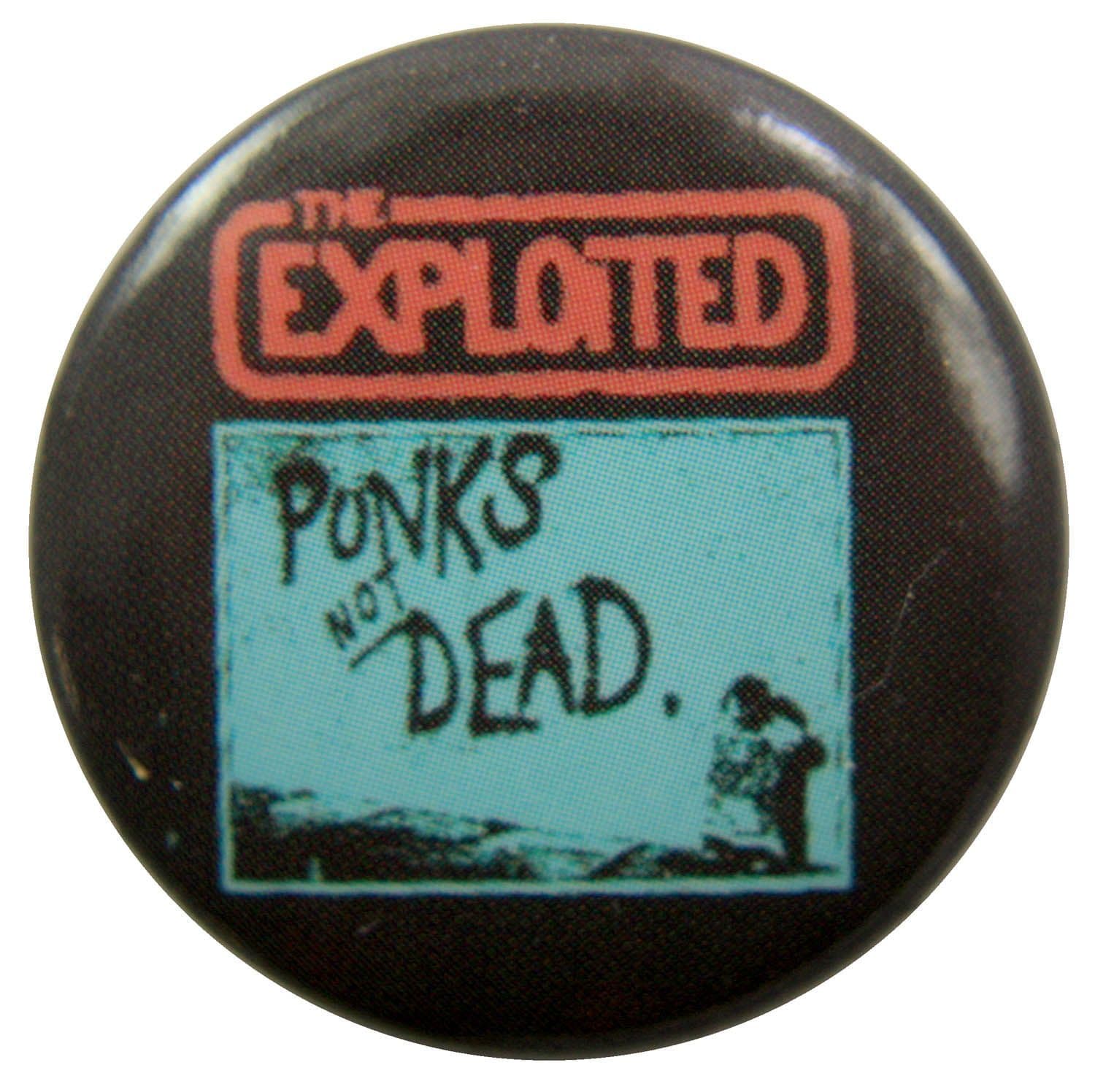 The Exploited - 'Punks Not Dead 2' Button Badge – Rock by Mail