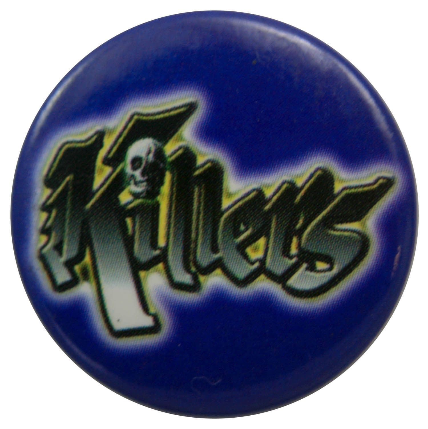 The Killers - 'Logo Blue' Button Badge – Rock by Mail