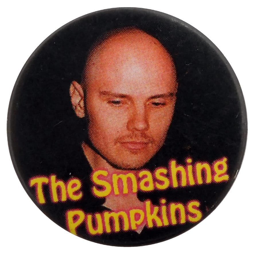 The Smashing Pumpkins - 'Billy Corgan' Button Badge – Rock by Mail