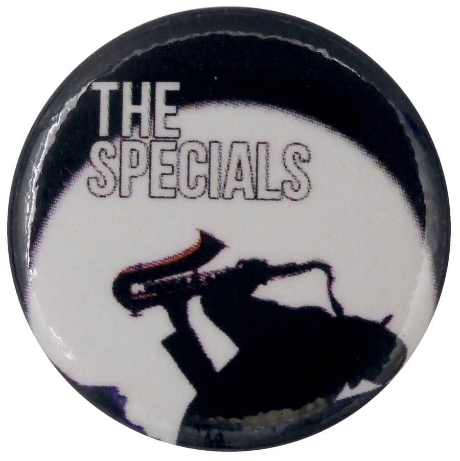 The Specials - 'Saxophone' Button Badge – Rock by Mail