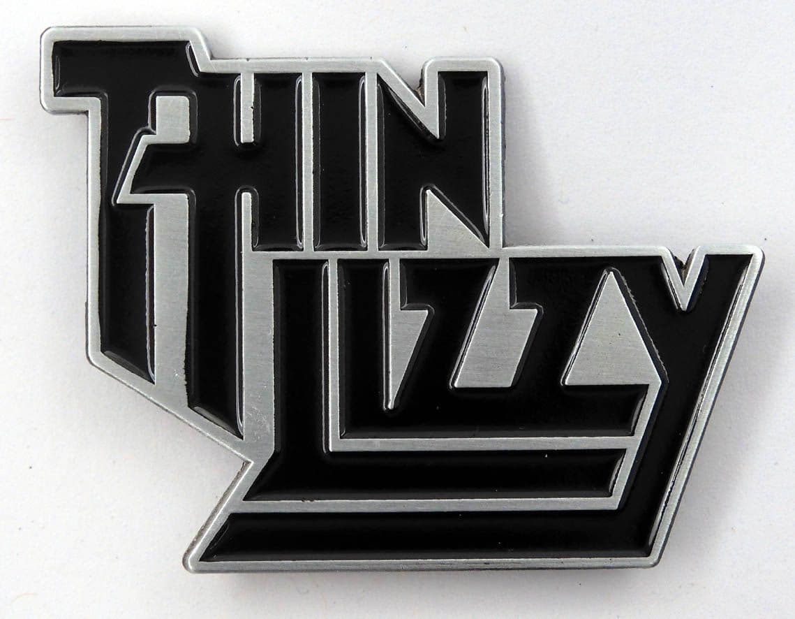 Thin Lizzy - 'Logo' Enamelled Cast Metal Badge – Rock by Mail