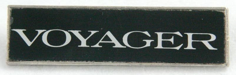 Voyager - 'Name' Lapel Badge – Rock by Mail